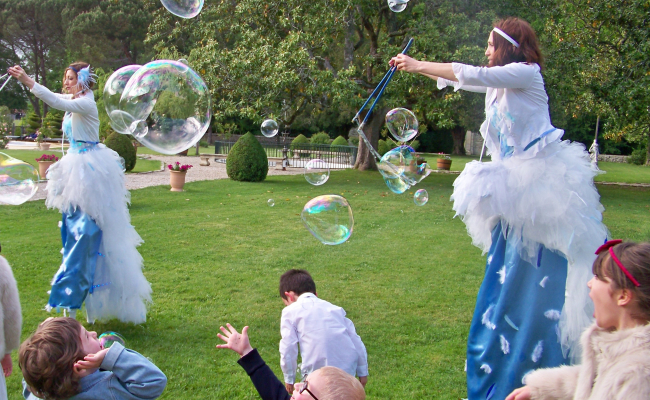 Animation Bulles - Spectacles et numéros visuels par Les Chats Mots Passant