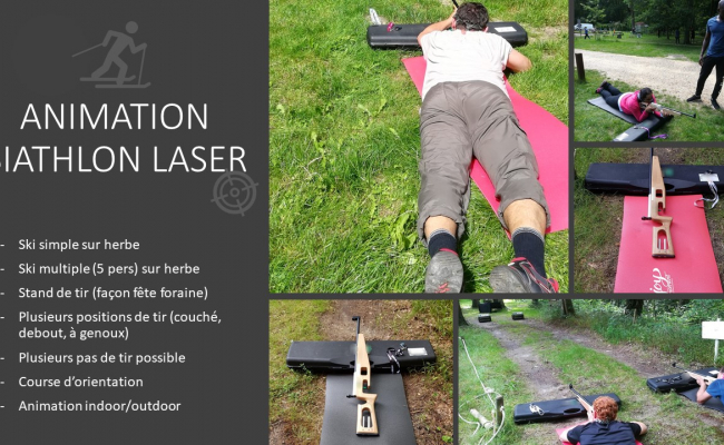 Biathlon Laser - Team Building et ateliers par Street Event